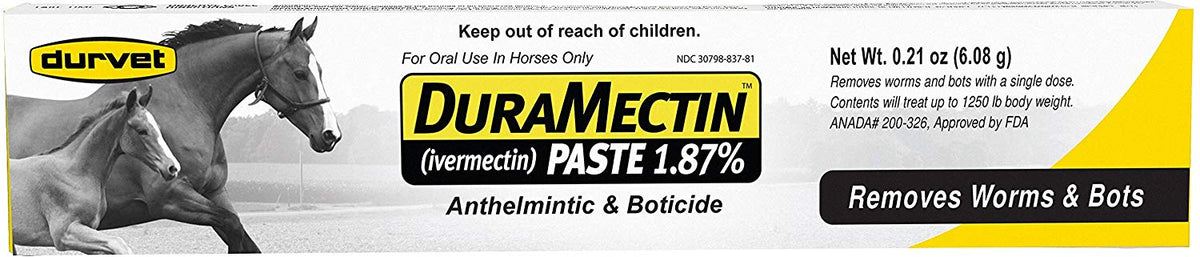 DuraMectin Ivermectin Paste – Maine Horse and Rider